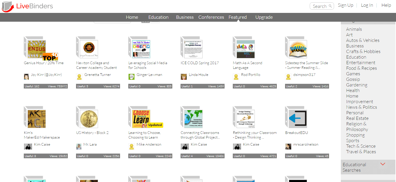 Create Digital Binders with LiveBinders - Share Your Story Media